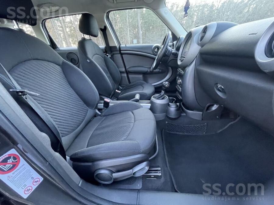 Grey MINI Countryman 2012 in Jurmala, with an engine capacity of 2.00 L and mileage of 0 thousand km for 5350 €, photo 27 on AUTOMOTO.COM.LV