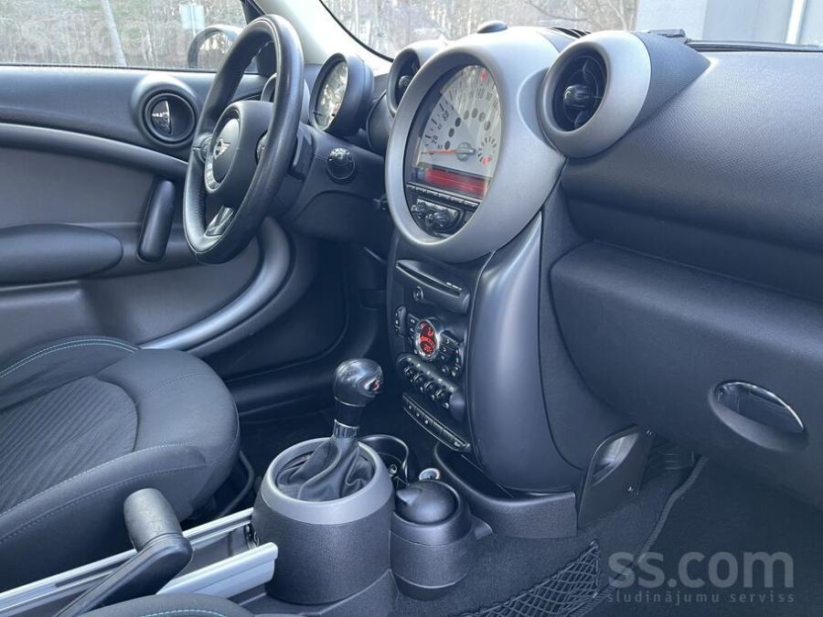 Grey MINI Countryman 2012 in Jurmala, with an engine capacity of 2.00 L and mileage of 0 thousand km for 5350 €, photo 29 on AUTOMOTO.COM.LV