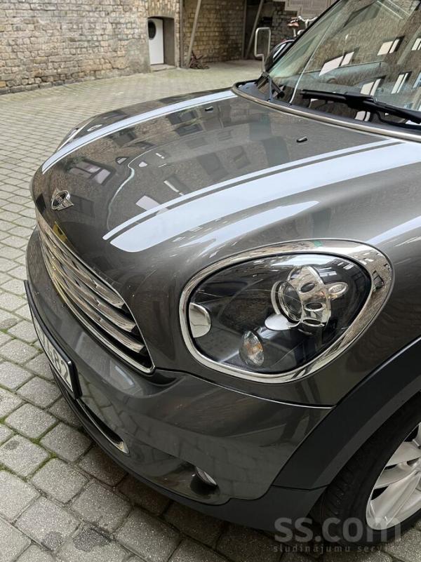 Grey MINI Countryman 2012 in Riga, with an engine capacity of 1.60 L and mileage of 228 thousand km for 5799 €, photo 6 on AUTOMOTO.COM.LV
