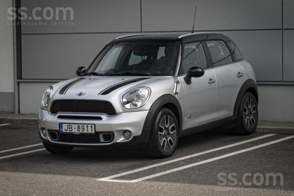 Pelēks MINI Countryman 2012 Rīga, ar dzinēja tilpumu 1.60 L un nobraukumu 88 tūkst. km par 8950 €, foto 1 vietnē AUTOMOTO.COM.LV