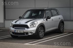Grey MINI Countryman 2012 in Riga, with an engine capacity of 1.60 L and mileage of 88 thousand km for 8950 €, photo  on AUTOMOTO.COM.LV