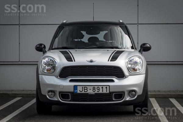 Pelēks MINI Countryman 2012 Rīga, ar dzinēja tilpumu 1.60 L un nobraukumu 88 tūkst. km par 8950 €, foto 2 vietnē AUTOMOTO.COM.LV