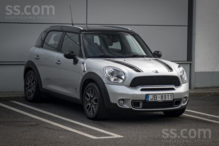 Pelēks MINI Countryman 2012 Rīga, ar dzinēja tilpumu 1.60 L un nobraukumu 88 tūkst. km par 8950 €, foto 4 vietnē AUTOMOTO.COM.LV