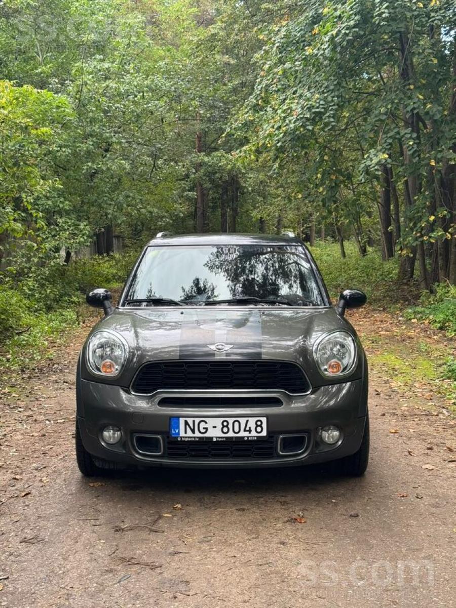 Pelēks MINI Countryman 2013 Rīga, ar dzinēja tilpumu 2.00 L un nobraukumu 213 tūkst. km par 7290 €, foto 1 vietnē AUTOMOTO.COM.LV