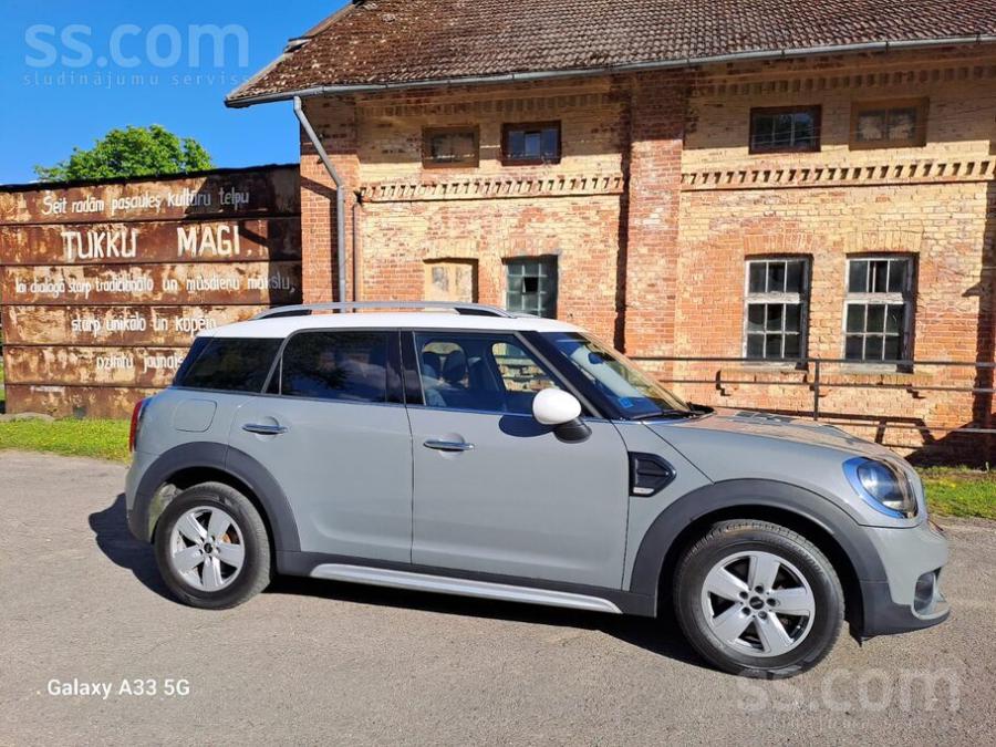 Grey MINI Countryman 2017 in Tukums, with an engine capacity of 1.50 L and mileage of 177 thousand km for 11300 €, photo 4 on AUTOMOTO.COM.LV