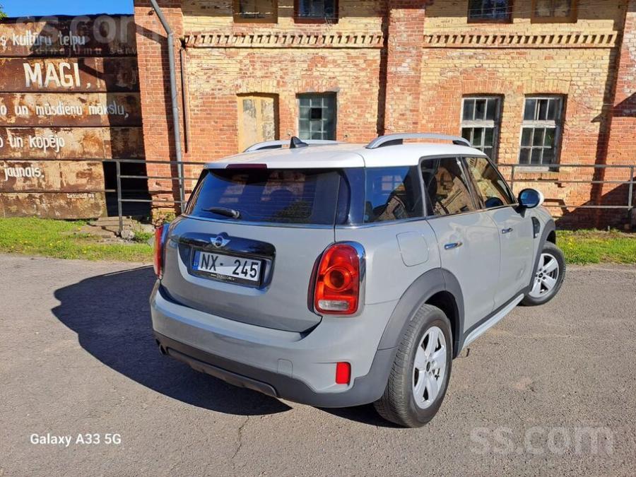 Grey MINI Countryman 2017 in Tukums, with an engine capacity of 1.50 L and mileage of 177 thousand km for 11300 €, photo 6 on AUTOMOTO.COM.LV