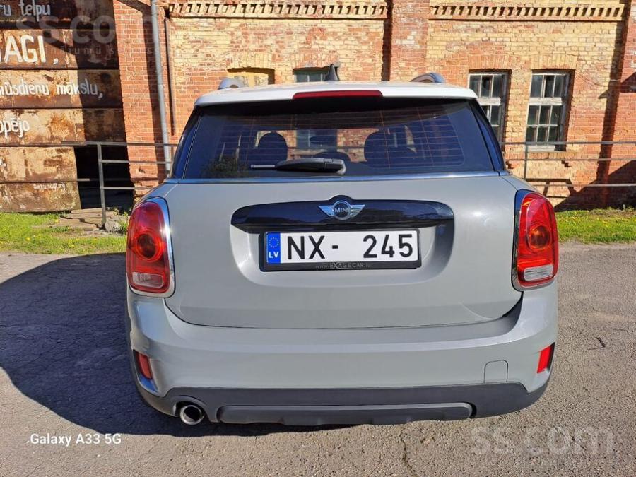 Grey MINI Countryman 2017 in Tukums, with an engine capacity of 1.50 L and mileage of 177 thousand km for 11300 €, photo 7 on AUTOMOTO.COM.LV