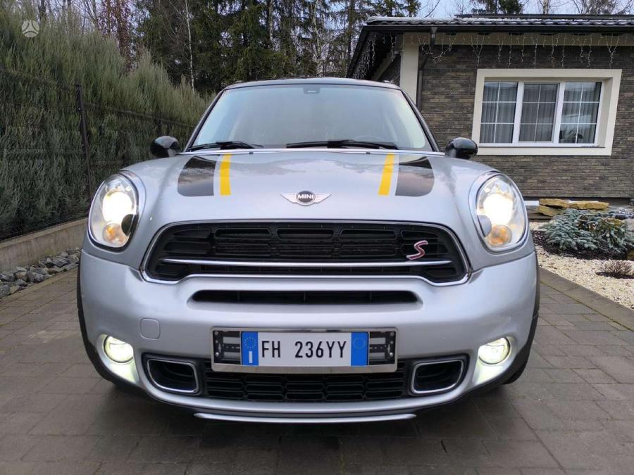 Pelēks MINI Countryman 2017 Viļņa, ar dzinēja tilpumu 2.00 L un nobraukumu 102 tūkst. km par 13000 €, foto 5 vietnē AUTOMOTO.COM.LV