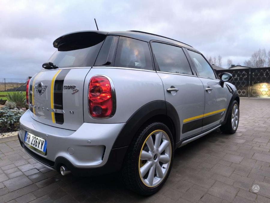Pelēks MINI Countryman 2017 Viļņa, ar dzinēja tilpumu 2.00 L un nobraukumu 102 tūkst. km par 13000 €, foto 12 vietnē AUTOMOTO.COM.LV