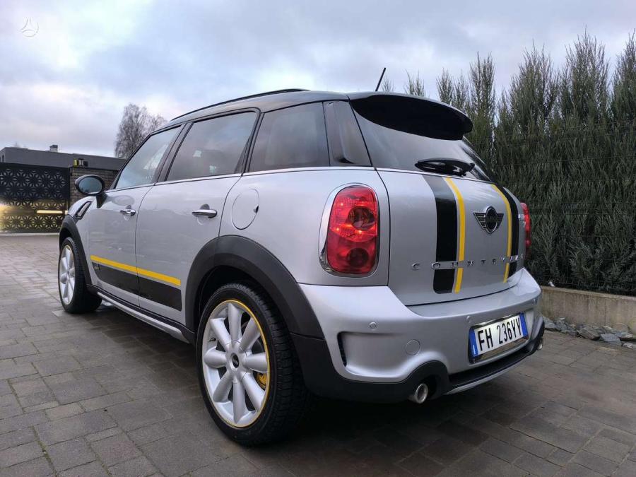 Pelēks MINI Countryman 2017 Viļņa, ar dzinēja tilpumu 2.00 L un nobraukumu 102 tūkst. km par 13000 €, foto 14 vietnē AUTOMOTO.COM.LV