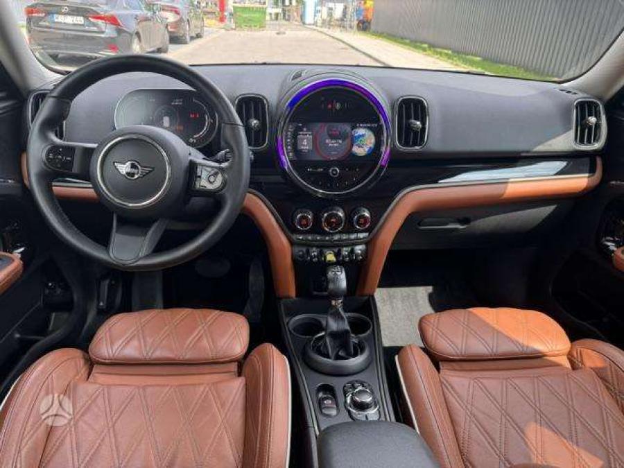 Grey MINI Countryman 2021 in Vilnius, with an engine capacity of 1.50 L and mileage of 55 thousand km for 26500 €, photo 10 on AUTOMOTO.COM.LV