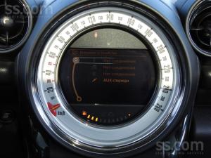 Grey MINI Countryman 2014 in Riga, with an engine capacity of 1.60 L and mileage of 291 thousand km for 6990 €, photo 19 on AUTOMOTO.COM.LV