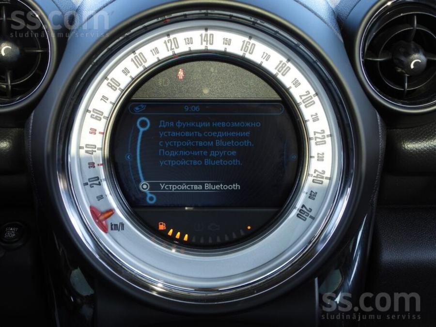 Grey MINI Countryman 2014 in Riga, with an engine capacity of 1.60 L and mileage of 291 thousand km for 6990 €, photo 21 on AUTOMOTO.COM.LV