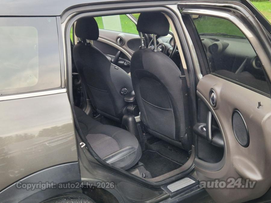 Grey MINI Countryman 2010 in Tallinn, with an engine capacity of 1.60 L and mileage of 238 thousand km for 5800 €, photo 10 on AUTOMOTO.COM.LV