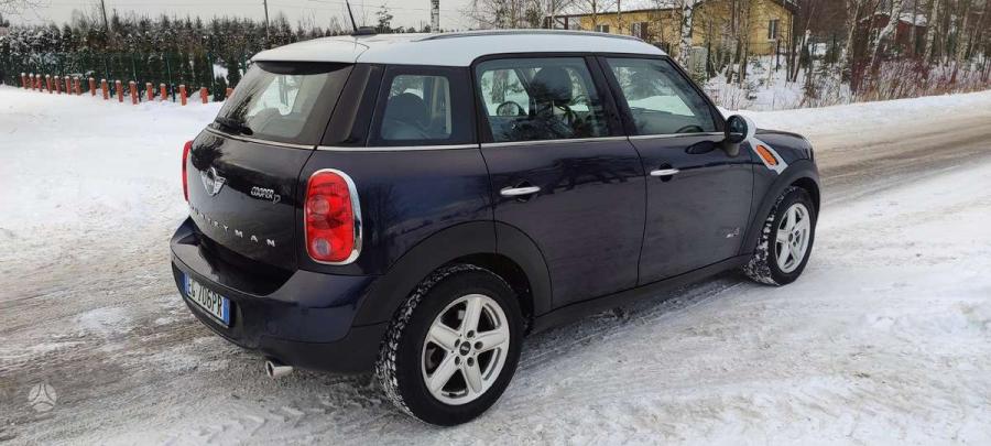 MINI Countryman 2011 in Kaunas, with an engine capacity of 1.60 L and mileage of 249 thousand km for 3999 €, photo 6 on AUTOMOTO.COM.LV