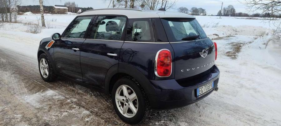 MINI Countryman 2011 in Kaunas, with an engine capacity of 1.60 L and mileage of 249 thousand km for 3999 €, photo 7 on AUTOMOTO.COM.LV