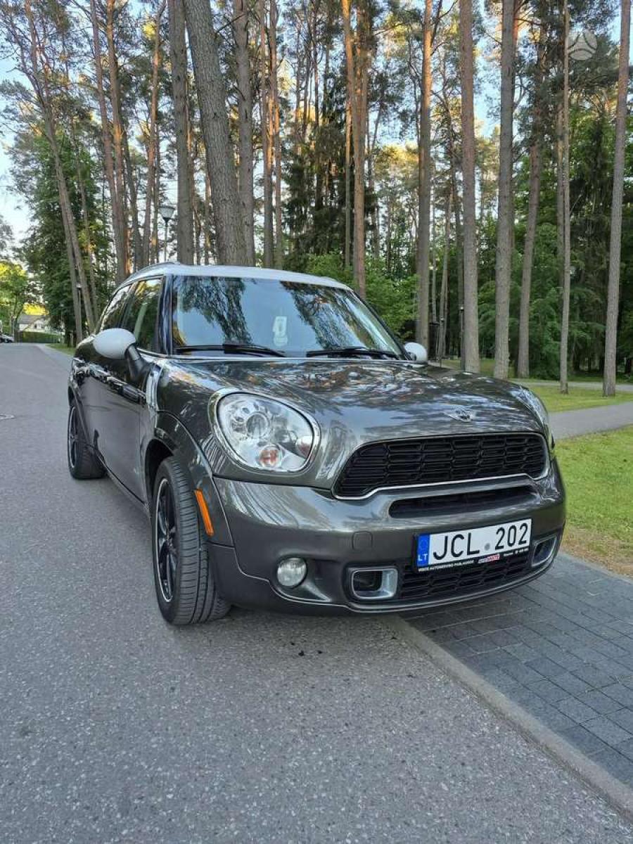 MINI Countryman 2012 Birštonas, ar dzinēja tilpumu 1.60 L un nobraukumu 180 tūkst. km par 5900 €, foto 1 vietnē AUTOMOTO.COM.LV