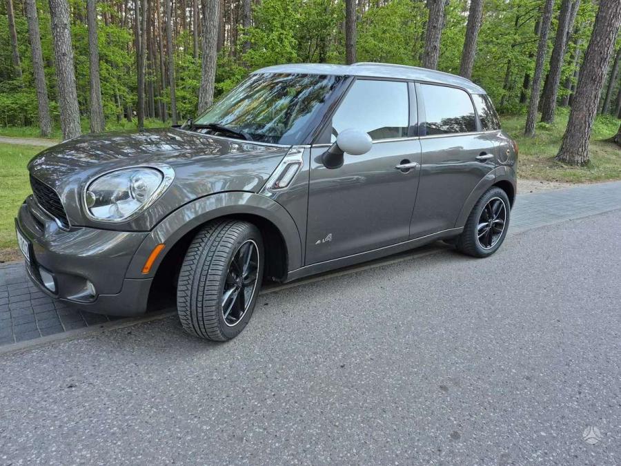 MINI Countryman 2012 Birštonas, ar dzinēja tilpumu 1.60 L un nobraukumu 180 tūkst. km par 5900 €, foto 5 vietnē AUTOMOTO.COM.LV