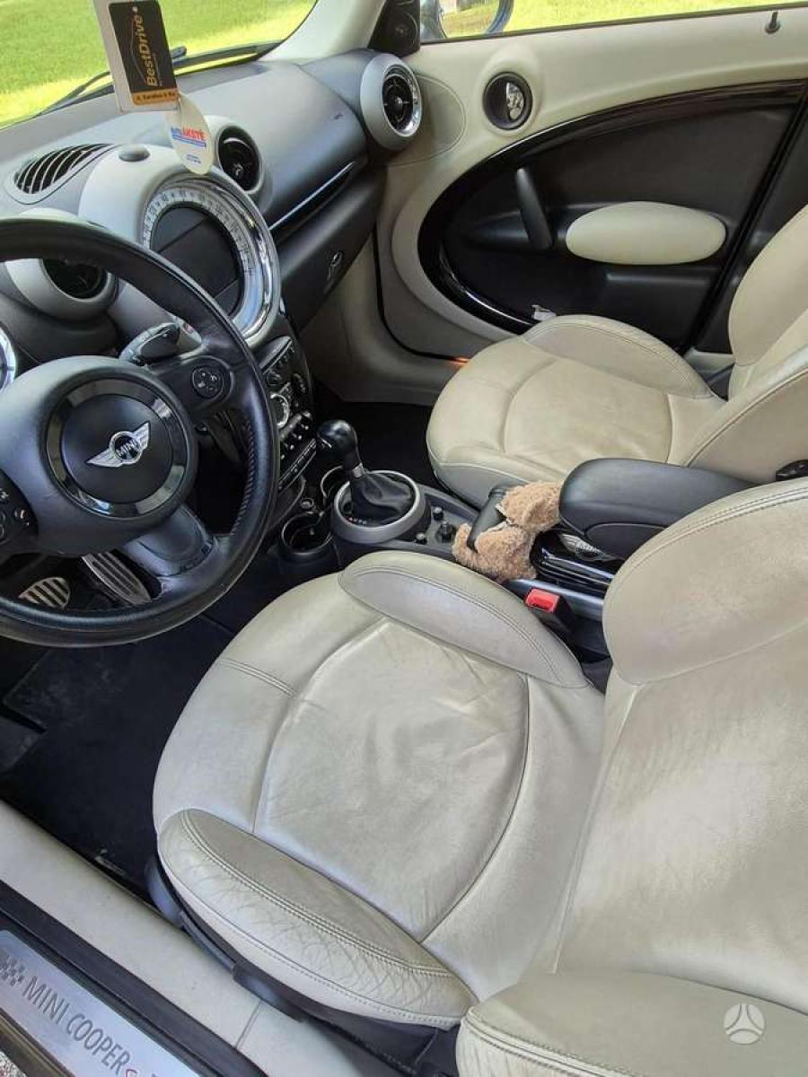 MINI Countryman 2012 Birštonas, ar dzinēja tilpumu 1.60 L un nobraukumu 180 tūkst. km par 5900 €, foto 8 vietnē AUTOMOTO.COM.LV