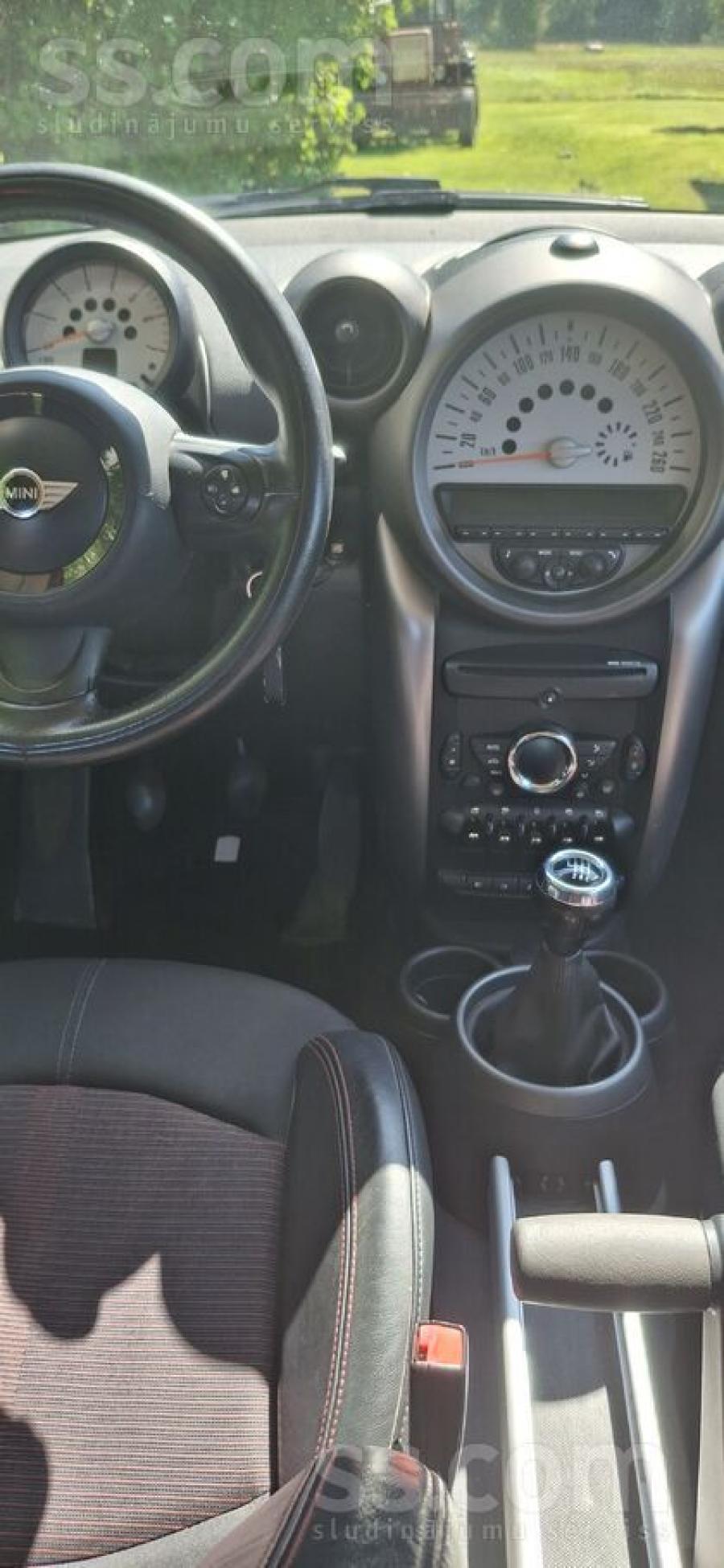 Sarkans MINI Countryman 2010 Ventspils, ar dzinēja tilpumu 1.60 L un nobraukumu 242 tūkst. km par 4800 €, foto 5 vietnē AUTOMOTO.COM.LV