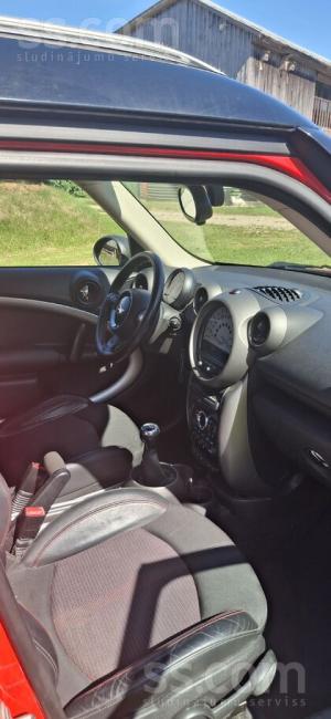 Sarkans MINI Countryman 2010 Ventspils, ar dzinēja tilpumu 1.60 L un nobraukumu 242 tūkst. km par 4800 €, foto 9 vietnē AUTOMOTO.COM.LV
