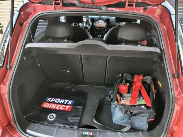 Red MINI Countryman 2013 in Vilnius, with an engine capacity of 2.00 L and mileage of 135 thousand km for 7200 €, photo 10 on AUTOMOTO.COM.LV