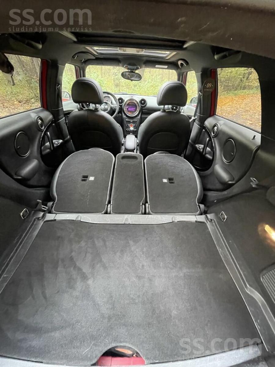 Sarkans MINI Countryman 2016 Rīga, ar dzinēja tilpumu 2.00 L un nobraukumu 135 tūkst. km par 10500 €, foto 15 vietnē AUTOMOTO.COM.LV