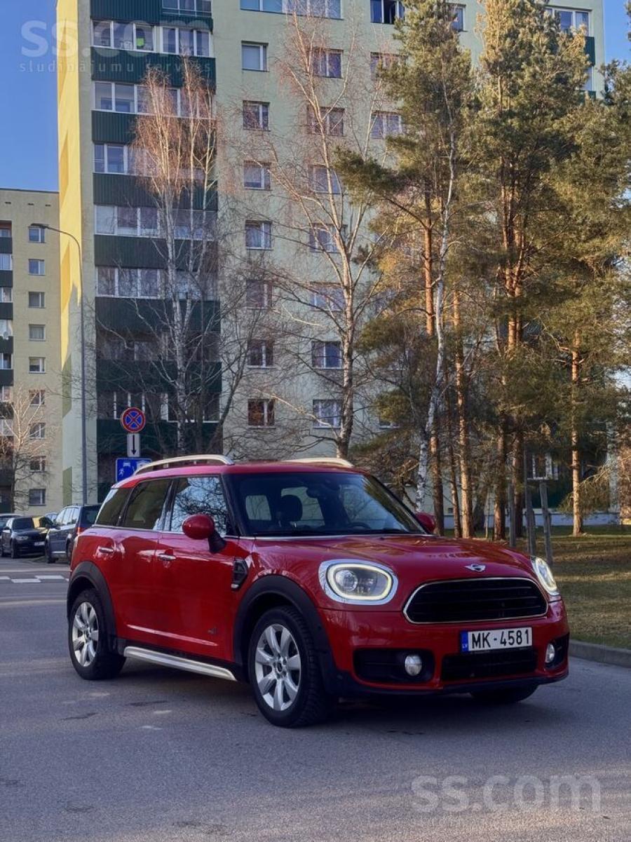Красный Мини Кантримен 2019 в Лиепая, объемом двигателя 1.50 л и пробегом 60 тыс. км за 16200 €, фото 1 на AUTOMOTO.COM.LV