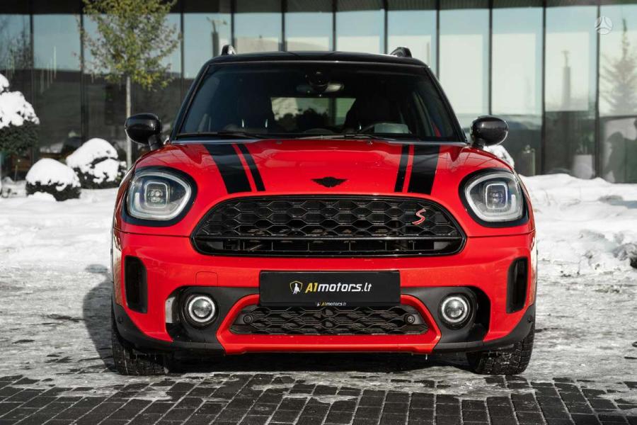 Sarkans MINI Countryman 2021 Viļņa, ar dzinēja tilpumu 2.00 L un nobraukumu 58 tūkst. km par 29400 €, foto 6 vietnē AUTOMOTO.COM.LV