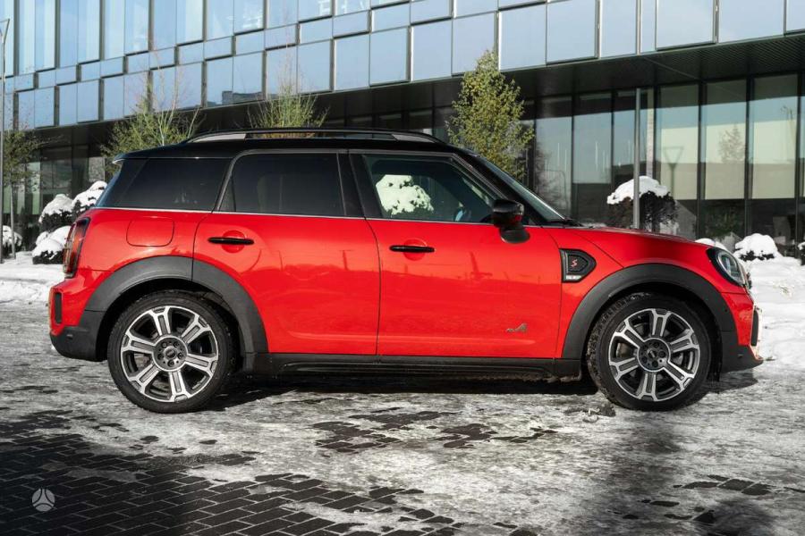 Sarkans MINI Countryman 2021 Viļņa, ar dzinēja tilpumu 2.00 L un nobraukumu 58 tūkst. km par 29400 €, foto 11 vietnē AUTOMOTO.COM.LV