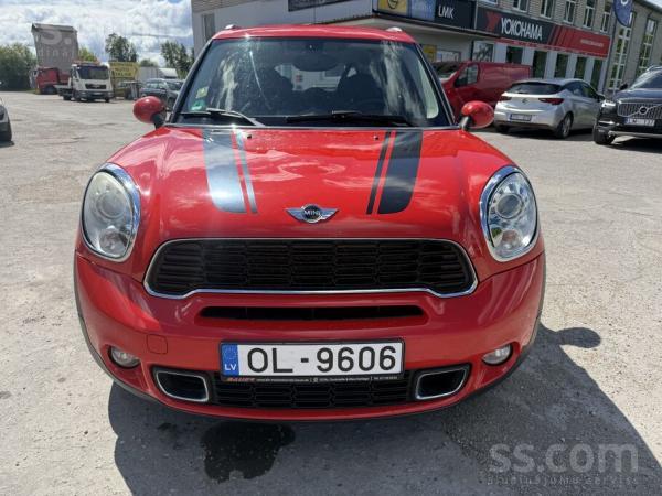 Sarkans MINI Countryman 2010 Talsi, ar dzinēja tilpumu 1.60 L un nobraukumu 202 tūkst. km par 5950 €, foto 2 vietnē AUTOMOTO.COM.LV