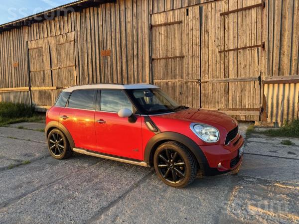 Sarkans MINI Countryman 2011 Cēsis, ar dzinēja tilpumu 2.00 L un nobraukumu 235 tūkst. km par 6200 €, foto 1 vietnē AUTOMOTO.COM.LV