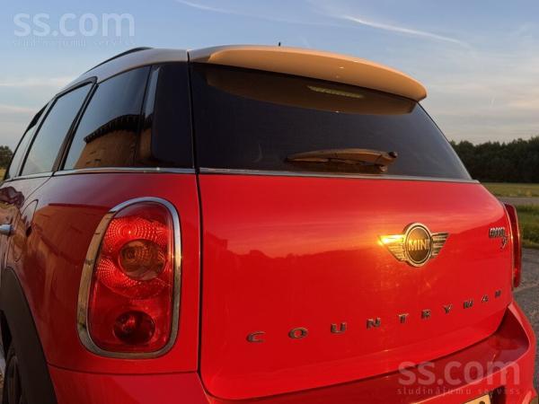 Sarkans MINI Countryman 2011 Cēsis, ar dzinēja tilpumu 2.00 L un nobraukumu 235 tūkst. km par 6200 €, foto 3 vietnē AUTOMOTO.COM.LV