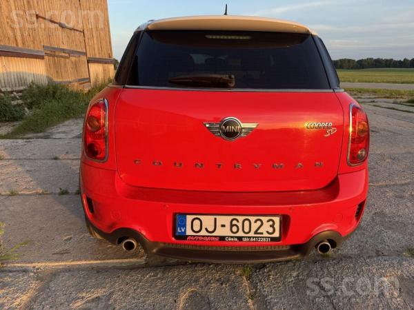 Sarkans MINI Countryman 2011 Cēsis, ar dzinēja tilpumu 2.00 L un nobraukumu 235 tūkst. km par 6200 €, foto 8 vietnē AUTOMOTO.COM.LV