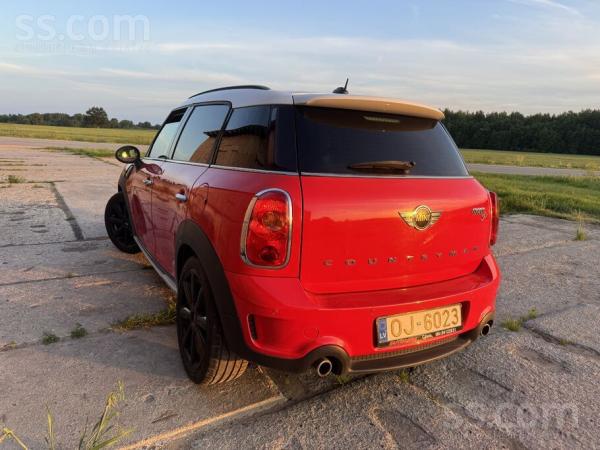 Sarkans MINI Countryman 2011 Cēsis, ar dzinēja tilpumu 2.00 L un nobraukumu 235 tūkst. km par 6200 €, foto 9 vietnē AUTOMOTO.COM.LV
