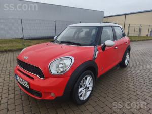 Sarkans MINI Countryman 2012 Cēsis, ar dzinēja tilpumu 2.00 L un nobraukumu 237 tūkst. km par 6350 €, foto  vietnē AUTOMOTO.COM.LV