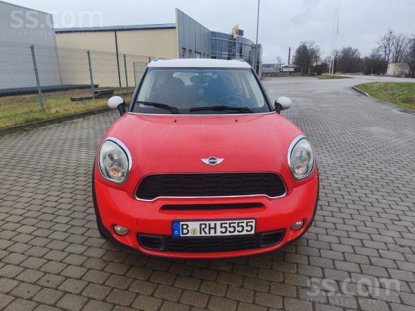 Sarkans MINI Countryman 2012 Cēsis, ar dzinēja tilpumu 2.00 L un nobraukumu 237 tūkst. km par 5990 €, foto 5 vietnē AUTOMOTO.COM.LV