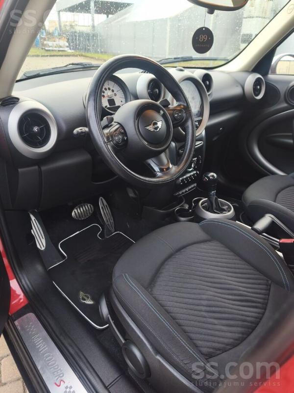 Sarkans MINI Countryman 2012 Cēsis, ar dzinēja tilpumu 2.00 L un nobraukumu 237 tūkst. km par 5990 €, foto 7 vietnē AUTOMOTO.COM.LV