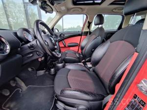 Red MINI Countryman 2012 in Riga, with an engine capacity of 1.60 L and mileage of 217 thousand km for 4650 €, photo 8 on AUTOMOTO.COM.LV
