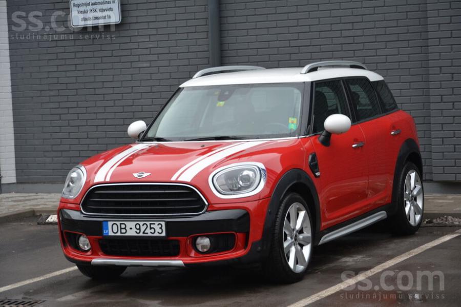 Sarkans MINI Countryman 2018 Rīga, ar dzinēja tilpumu 2.00 L un nobraukumu 230 tūkst. km par 10900 €, foto 4 vietnē AUTOMOTO.COM.LV