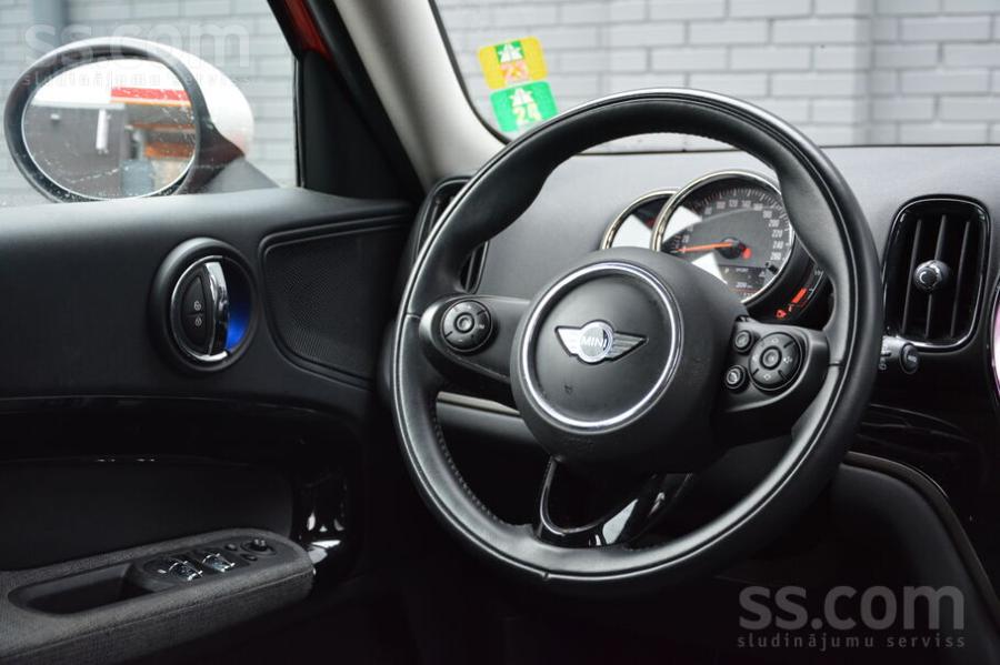 Sarkans MINI Countryman 2018 Rīga, ar dzinēja tilpumu 2.00 L un nobraukumu 230 tūkst. km par 10900 €, foto 13 vietnē AUTOMOTO.COM.LV