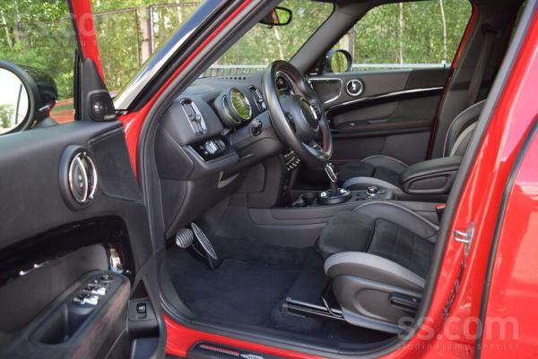 Sarkans MINI Countryman 2019 Rīga, ar dzinēja tilpumu 2.00 L un nobraukumu 68 tūkst. km par 21900 €, foto 3 vietnē AUTOMOTO.COM.LV