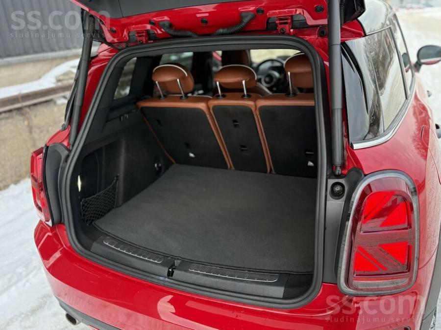 Sarkans MINI Countryman 2021 Rīga, ar dzinēja tilpumu 1.50 L un nobraukumu 63 tūkst. km par 27900 €, foto 33 vietnē AUTOMOTO.COM.LV