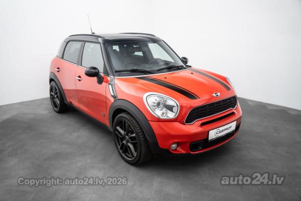 Red MINI Countryman 2011 in Tallinn, with an engine capacity of 1.60 L and mileage of 164 thousand km for 8999 €, photo 3 on AUTOMOTO.COM.LV