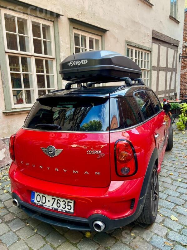 Sarkans MINI Countryman 2016 Rīga, ar dzinēja tilpumu 2.00 L un nobraukumu 195 tūkst. km par 9990 €, foto 2 vietnē AUTOMOTO.COM.LV