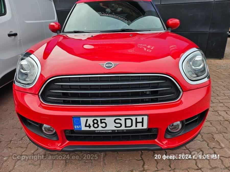 Red MINI Countryman 2019 in Tallinn, with an engine capacity of 1.50 L and mileage of 33 thousand km for 21000 €, photo 2 on AUTOMOTO.COM.LV