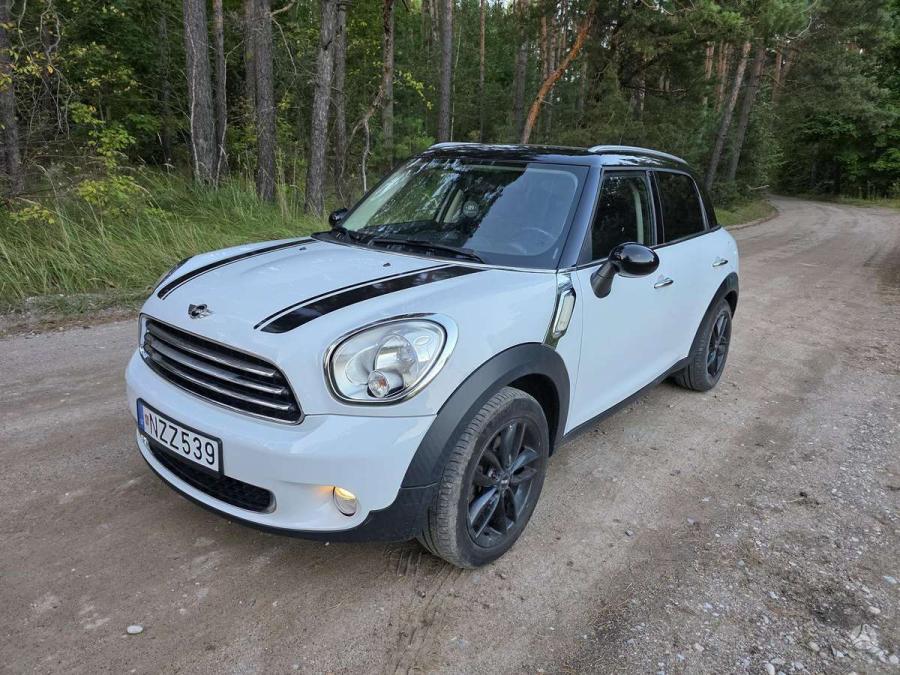 Balts MINI Countryman 2010 Viļņa, ar dzinēja tilpumu 1.60 L un nobraukumu 290 tūkst. km par 4300 €, foto 1 vietnē AUTOMOTO.COM.LV