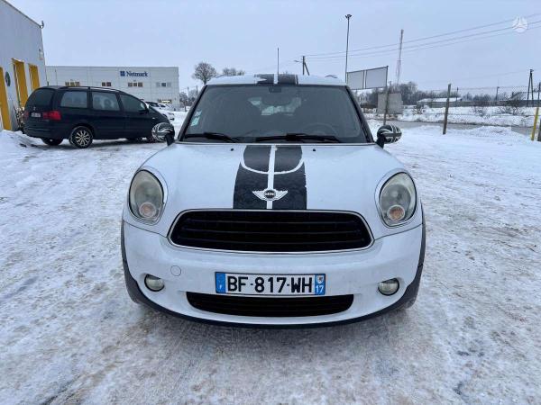 Balts MINI Countryman 2011 Tauragė, ar dzinēja tilpumu 1.60 L un nobraukumu 160 tūkst. km par 4400 €, foto 2 vietnē AUTOMOTO.COM.LV