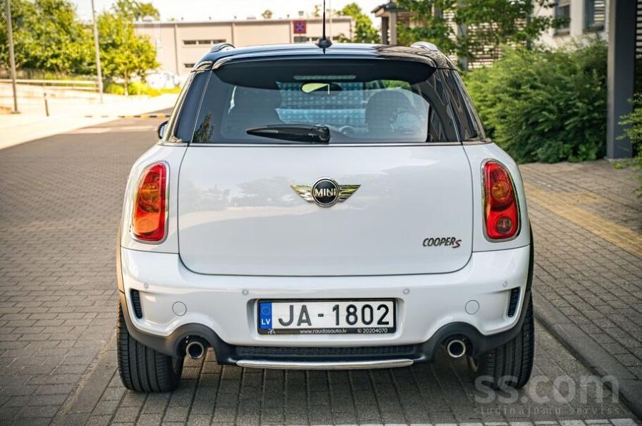 Balts MINI Countryman 2011 Rīga, ar dzinēja tilpumu 1.60 L un nobraukumu 62 tūkst. km par 8990 €, foto 6 vietnē AUTOMOTO.COM.LV