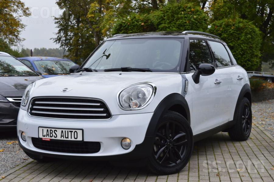 Balts MINI Countryman 2011 Tukums, ar dzinēja tilpumu 1.60 L un nobraukumu 227 tūkst. km par 5695 €, foto 1 vietnē AUTOMOTO.COM.LV